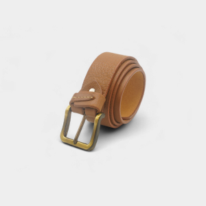 Mustard Genuine Leather Belt Fancy Loop – FTB-GL2 – footlib.com